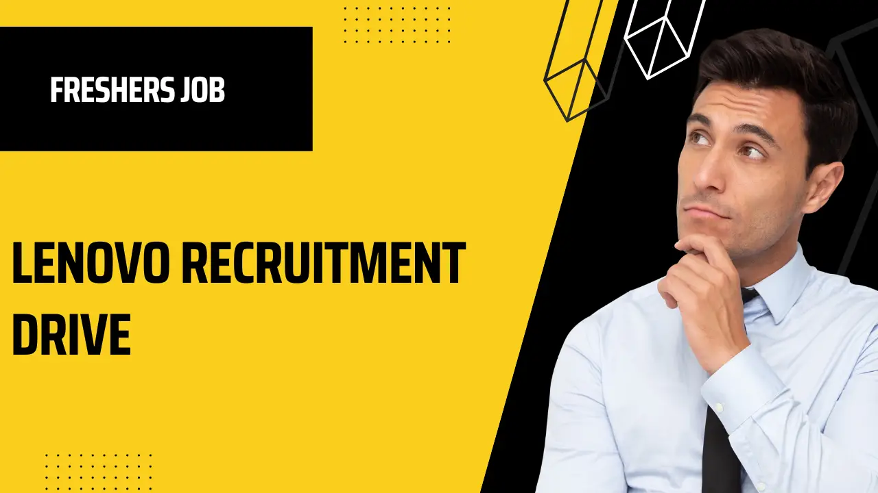 Lenovo Web Developer Jobs 2023 - Recruitment Drive For Freshers - GeeksGod