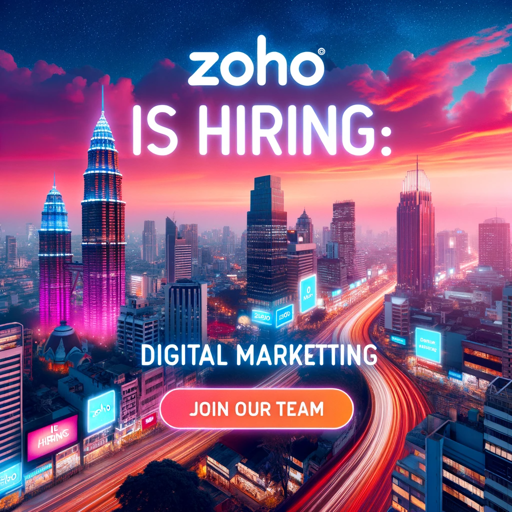 Digital Marketing Job by Zoho 2024: SEO Fans Must Apply - GeeksGod