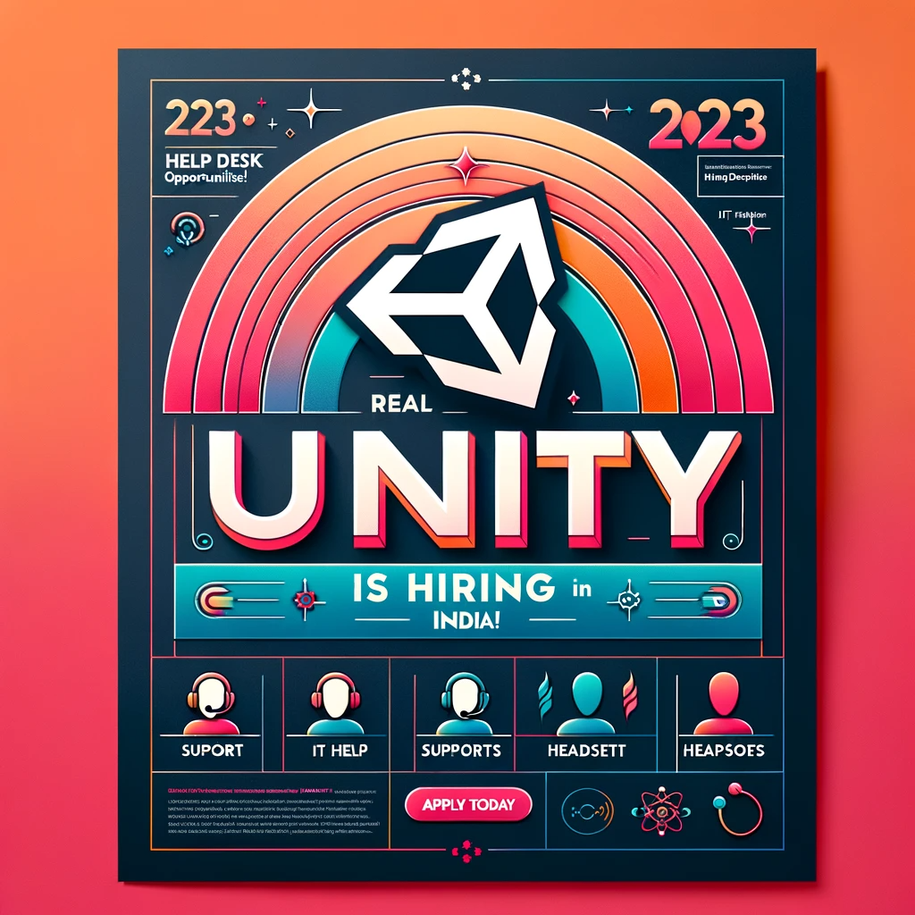 Unity Job Openings in India: IT Help Desk 2023 - GeeksGod