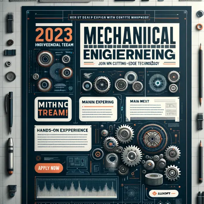 Mechanical Engineering Internship 2023 by Luxoft - GeeksGod