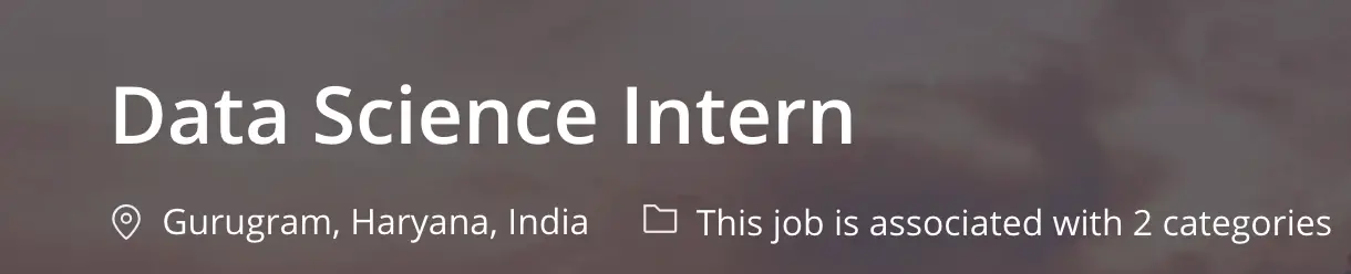 Data Science Internship for College Students by United Airlines 2024 ...
